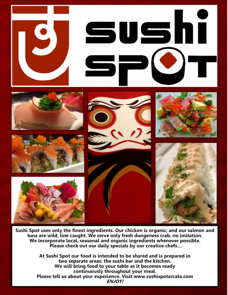 Menu - Sushi Spot